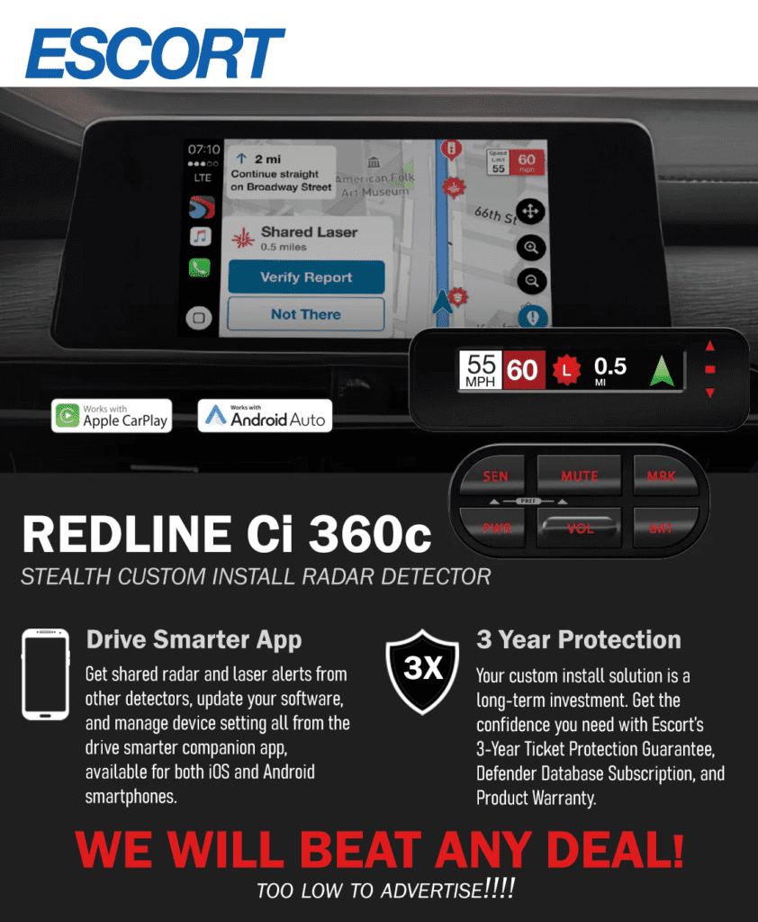 PDA Road Gear - Escort Radar Detector Deals